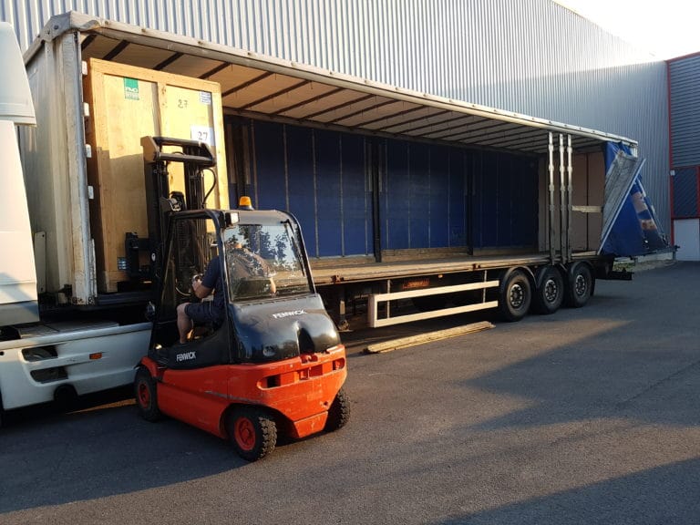 Transfert de palettes - SMH Stockage